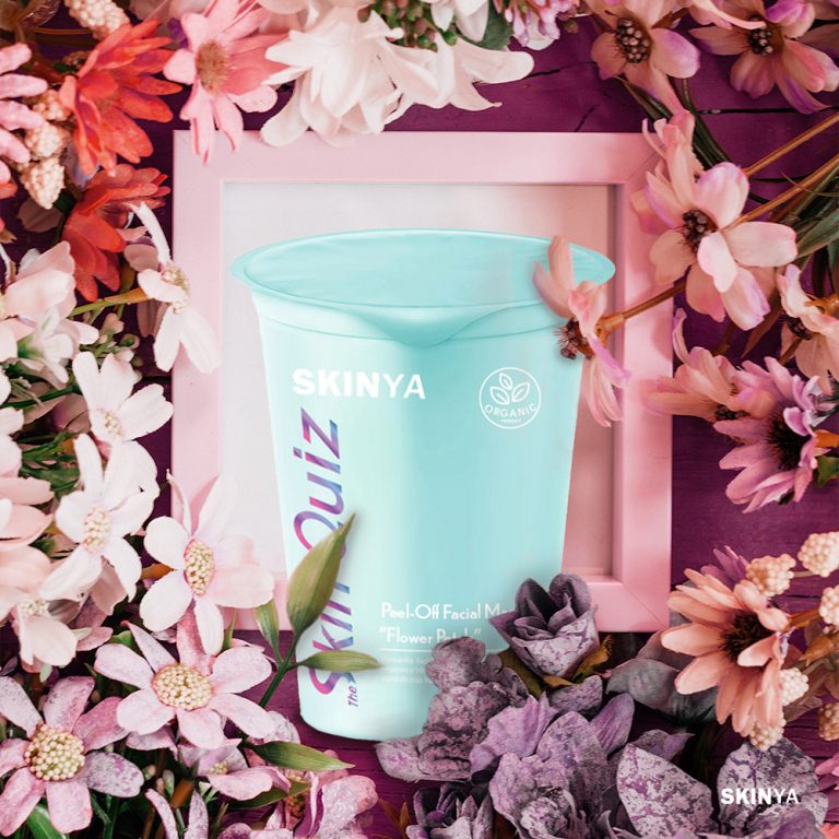 Mascarilla Facial “Peel Off” de pétalos de flores - beautyka